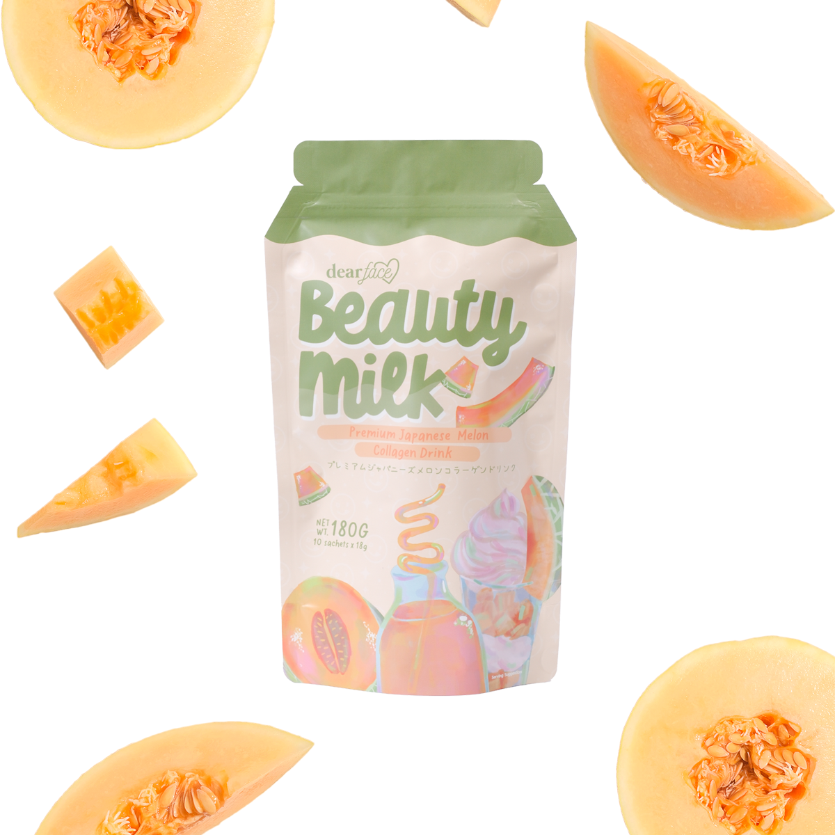 Beauty Milk Melon – Dear Face